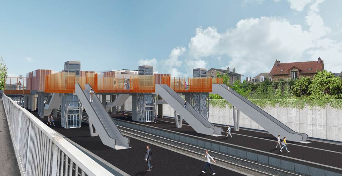 Viroflay–Rive Gauche : travaux d'accessibilité en cours