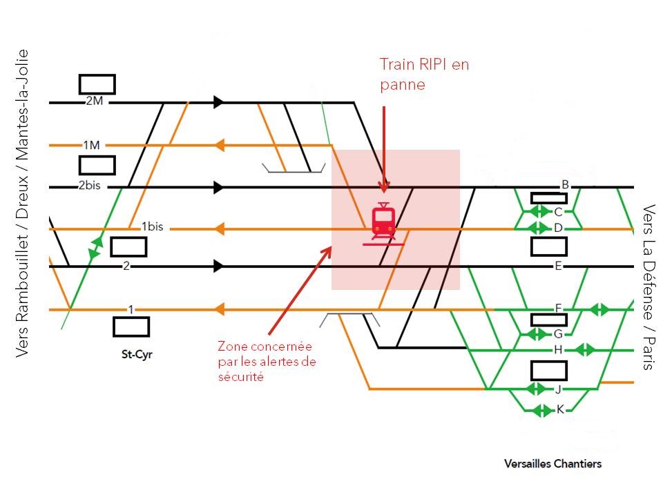 Retour sur la soirée du 30 septembre : panne d'un train entre ...
