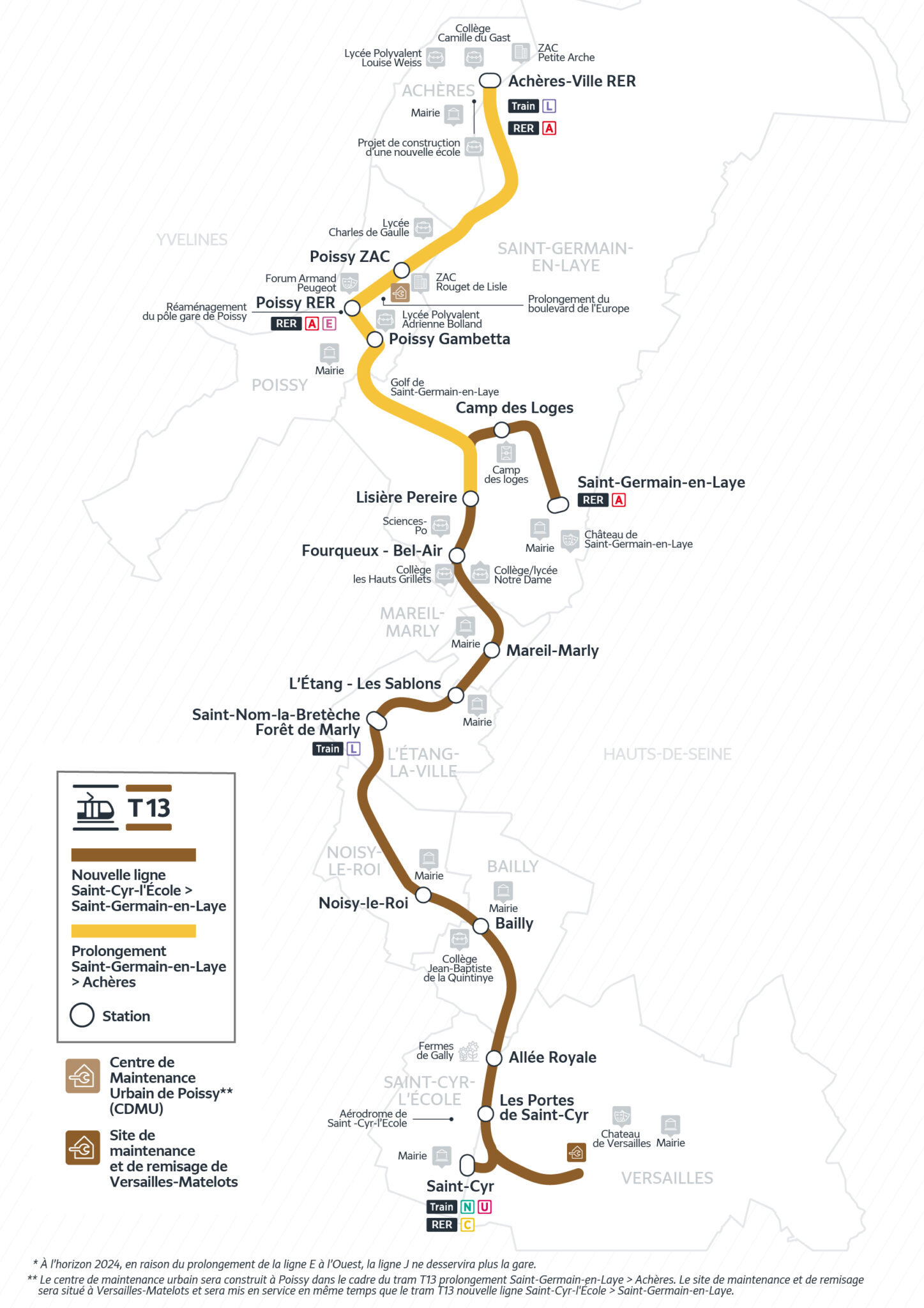 Une nouvelle venue à Saint-Cyr : votre ligne de tram T13