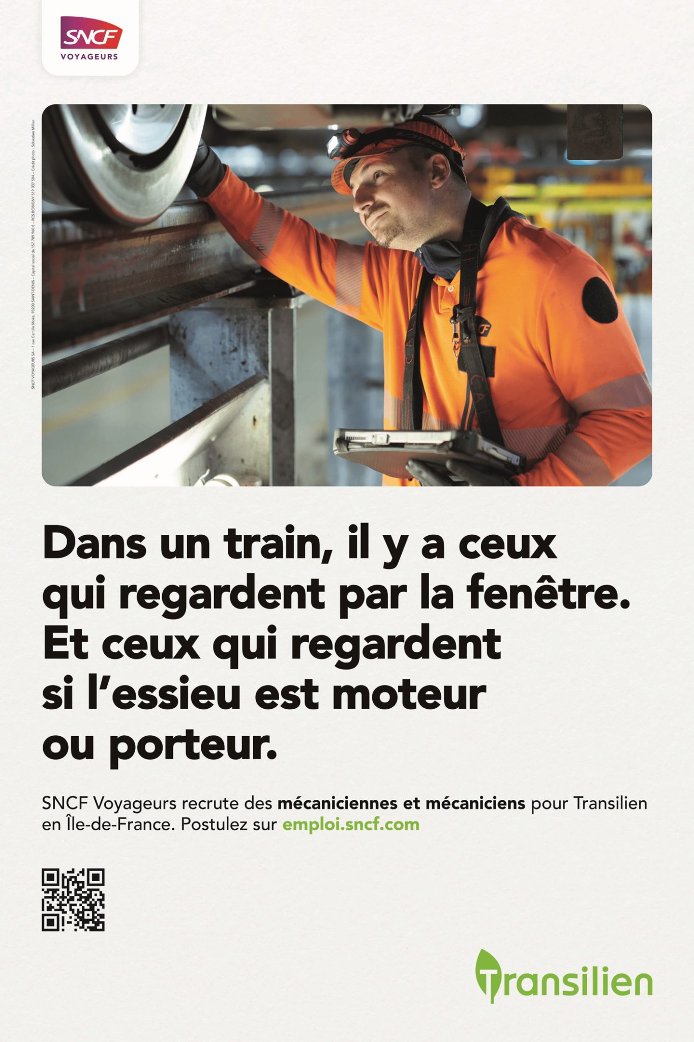 En 2025, Transilien SNCF Voyageurs continue de recruter