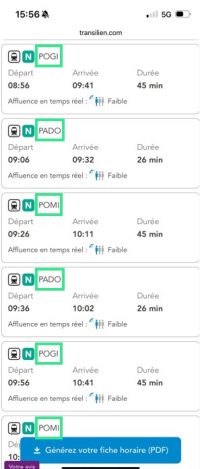 Les Codes Missions : une source d'informations pour connaître la desserte de votre train